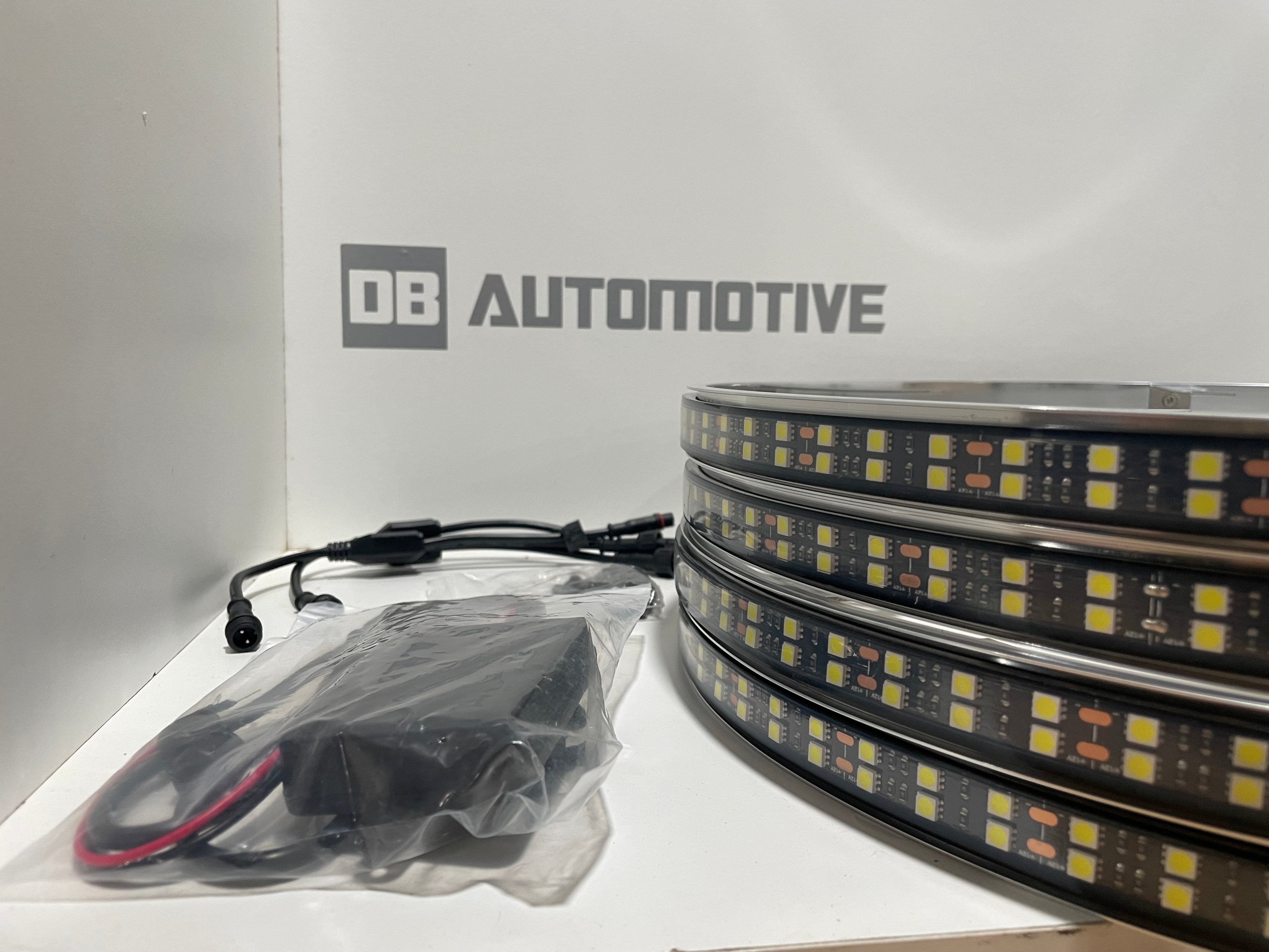 2 Row White Wheel Light Kit | DB AUTOMOTIVE LIGHTING